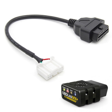 Kit adaptateur Tesla modèle X/S facelift + OBDLINK MX
