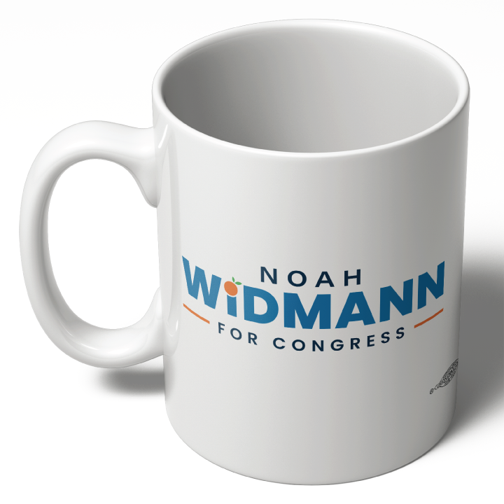 Noah Widmann For Congress (11oz. Coffee Mug) - Noah Widmann for ...