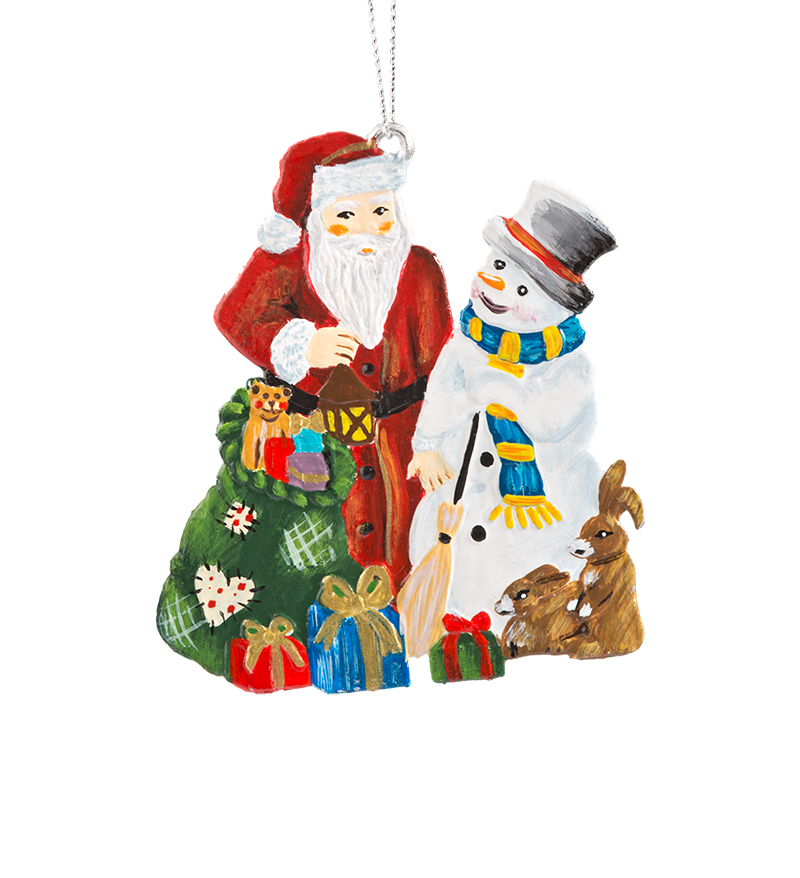 Santa in the Forest