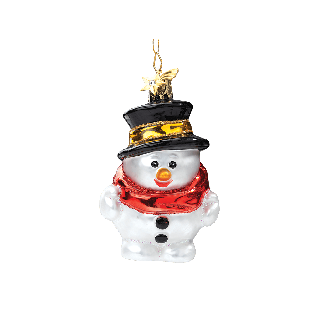 Jolly Wooden Snowman
