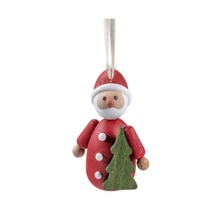 Natural Santa with Bell
