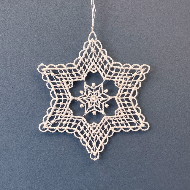 Snowflake Lace Ornament