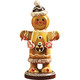 Gingerbread Man with Clock