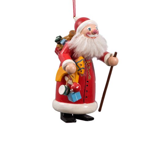 Country Santa with Many Gifts