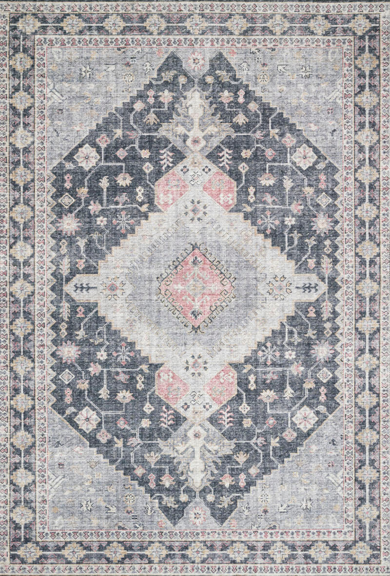 Multi-Colored Charcoal Area Rug - Loloi II Skye Collection