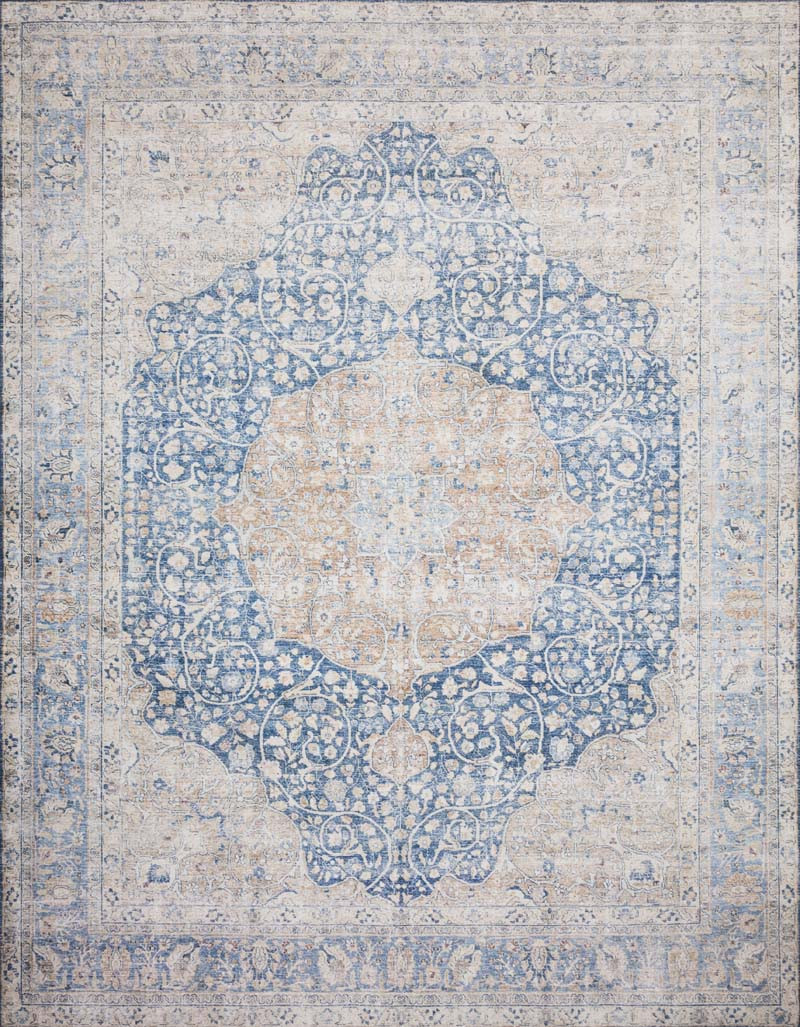 Loloi II Layla LAY-05 Ocean Multi Rug - Payless Rugs