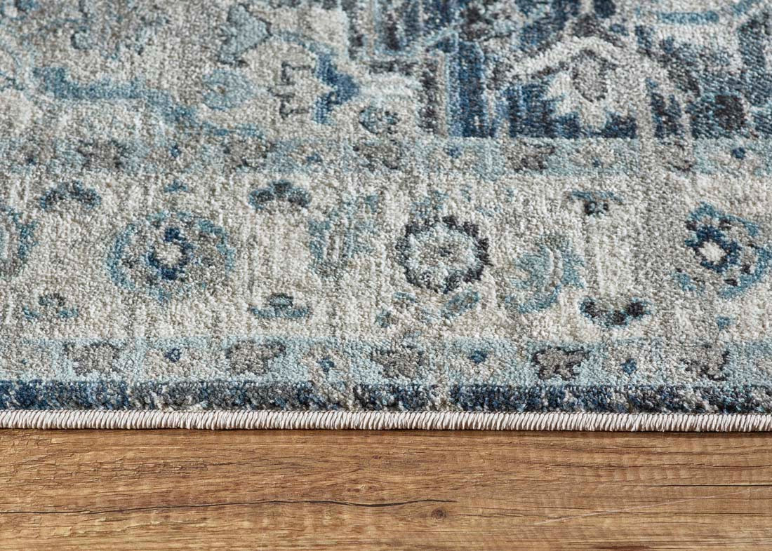 Dynamic Juno 6882 590 Dark Blue Cream Rug - Payless Rugs