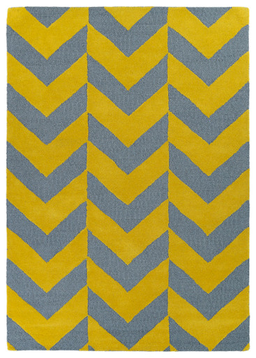 Kaleen Trends TRN02 28 Yellow Area Rug - Payless Rugs
