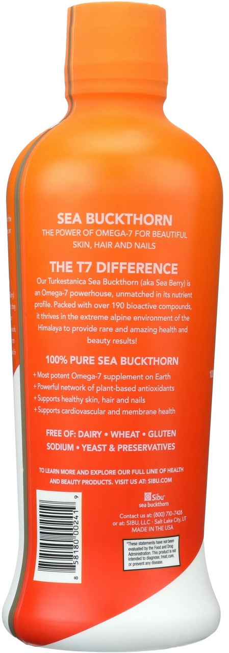 Buy Sibu Beauty Omega 7 Pure 100% Pure Sea Buckthorn Berry Puree at ...