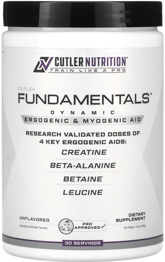 Buy Cutler Nutrition Fundamentals Dynamic Ergogenic & Myogenic Aid ...