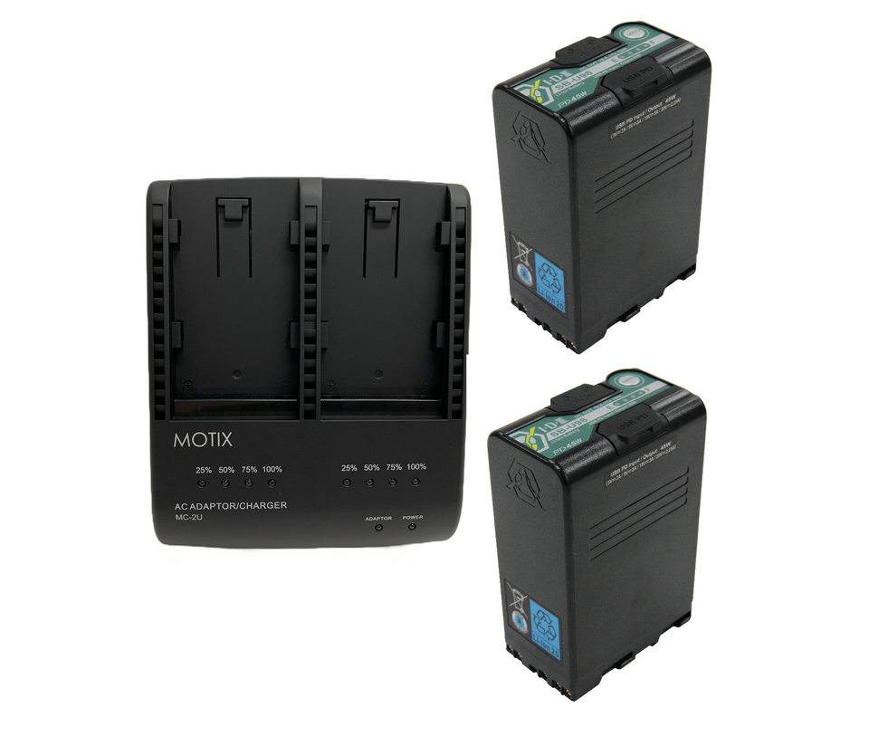 Imicro-98P (Micro 97Wh High-Load Li-Ion V-Mount Battery w 2x D-Tap)
