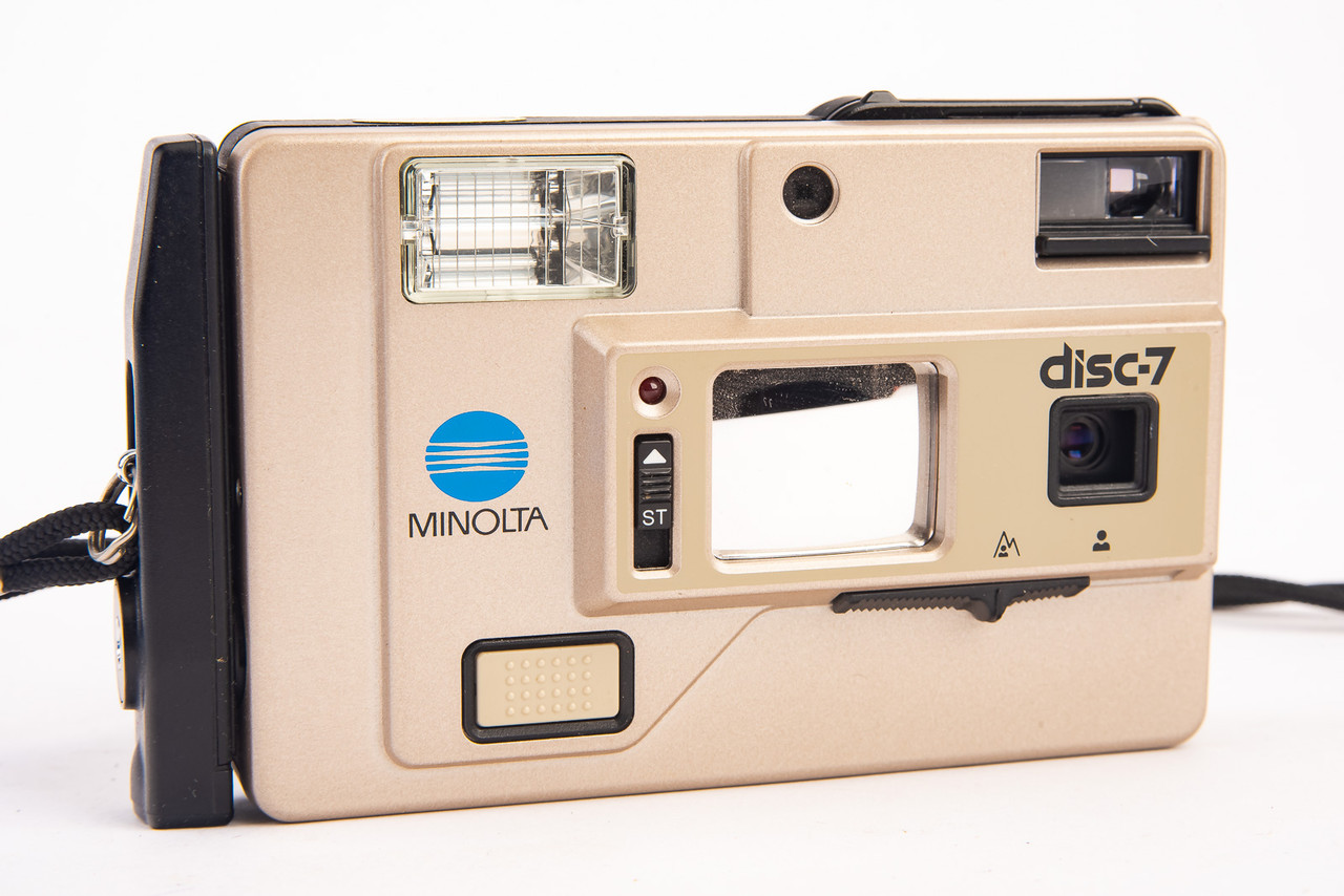 Minolta Disc 7 Vintage 1980s Point & Shoot Camera in Original Box MINT ...