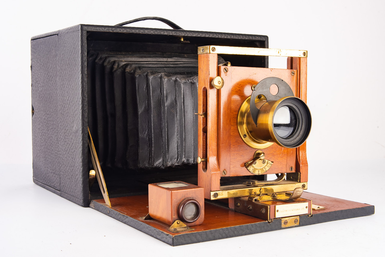 Self Casing Kodak No 5 Folding Kodet 5x7 Inch Large Format Camera RARE ...