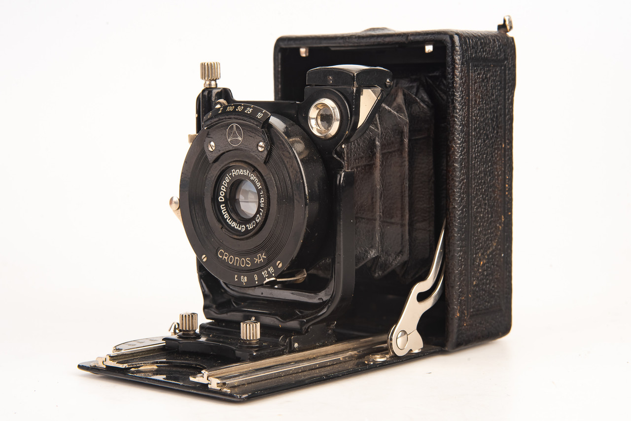 Ernemann Heag V 4.5 x 6cm Folding Plate Camera with 7.5cm f/6.8 Lens ...