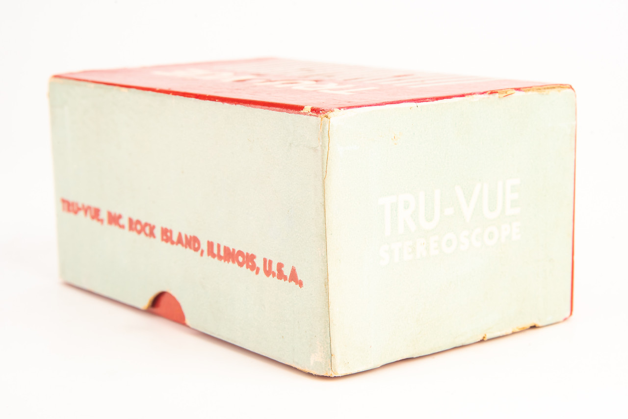 Tru Vue Stereoscope 35mm Film Strip Viewer In Box Circa 1940 46 Vintage