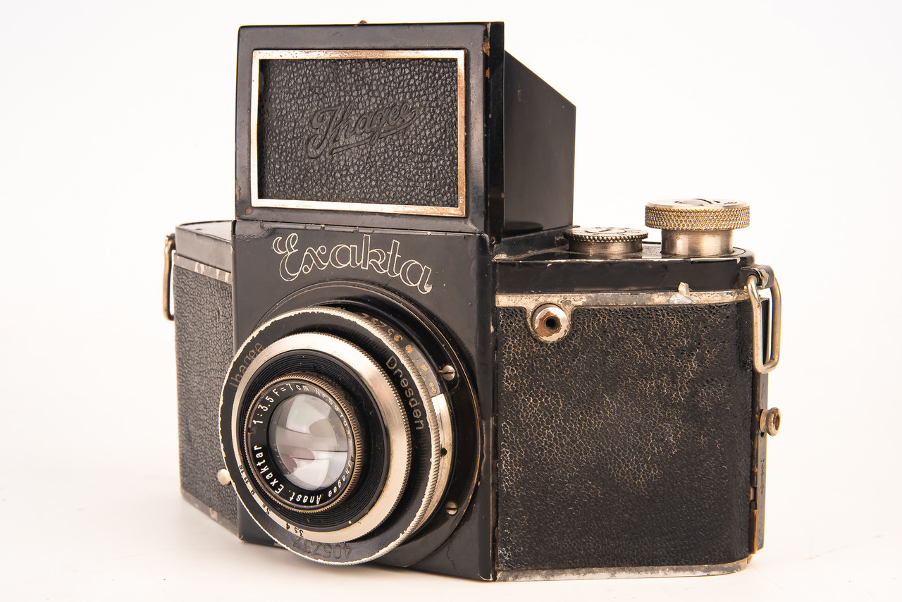 Exakta VP Model A 127 Film Camera w Exaktar 7cm f/3.5 Lens RARE Early ...