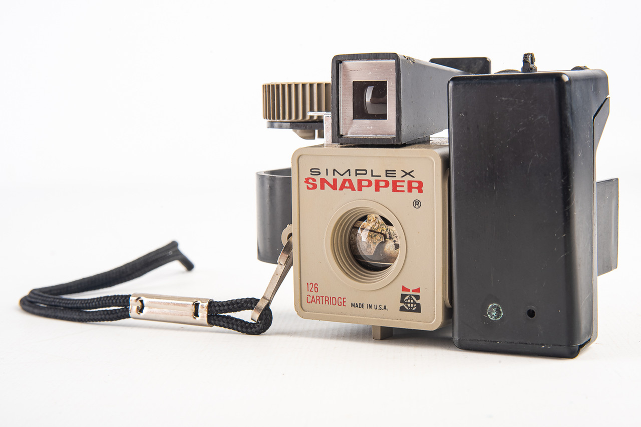 Vintage 1970’s Simplex Snapper 126 Cartridge Camera with Flash Manual & Box V14 - VSSoutlet