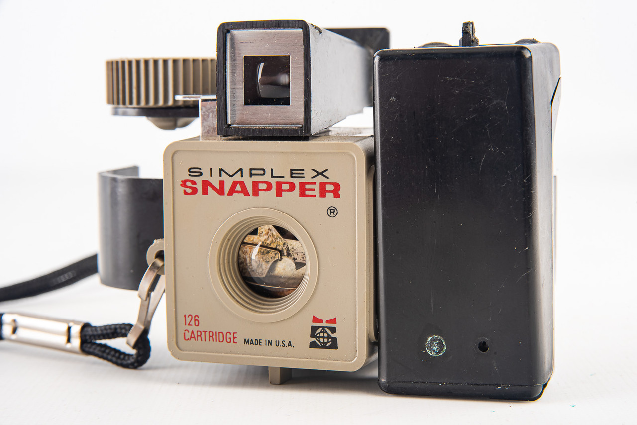 Vintage 1970’s Simplex Snapper 126 Cartridge Camera with Flash Manual ...