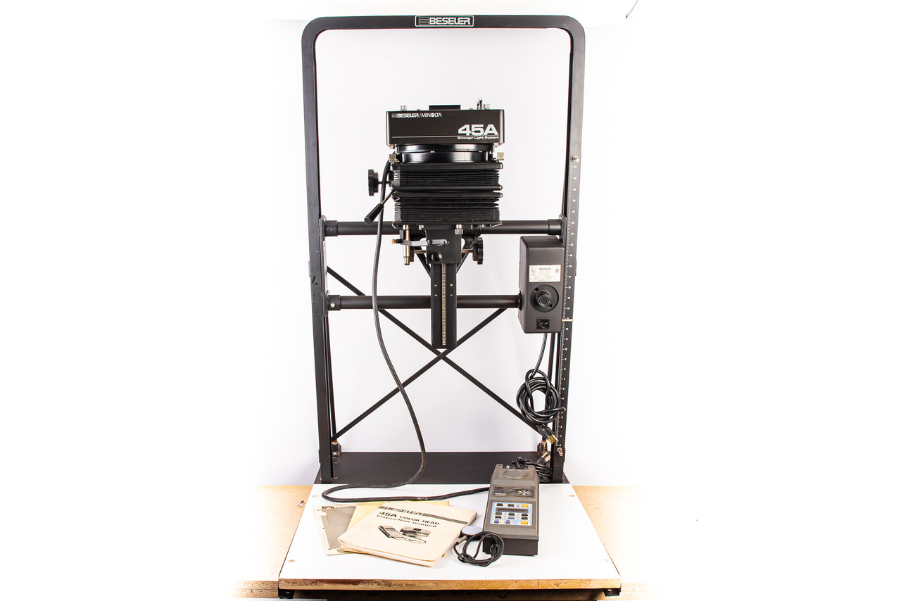 Beseler 45MXT Motorized Darkroom Enlarger with Minolta 45A Light System ...