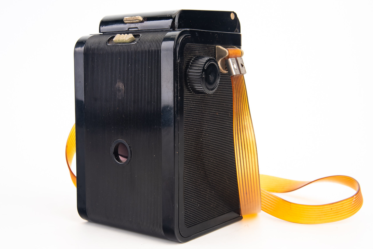 Ansco Rediflex 620 Roll Film 6x6cm TLR Bakelite Camera in Case WORKS ...