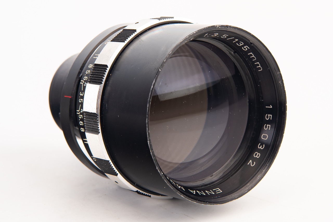 ENNA Munchen Tele-Ennalyt 135mm f/3.5 Sockel Mount Lens Vintage RARE ...