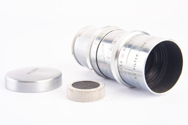 C Mount Wollensak Raptar 3 Inch f/2.5 Cine Telephoto Lens with Hood and Caps V19 - VSSoutlet