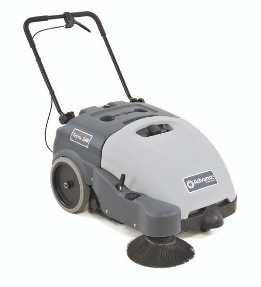 Advance Terra 28B Battery Powered walk behind Dry Sweeper- New ...