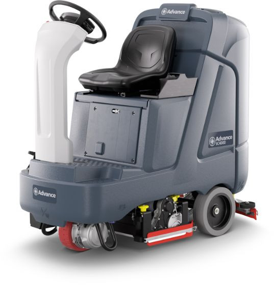 Advance SC4000 32" Cylindrical Riding Floor Scrubber-NEW - Performance ...