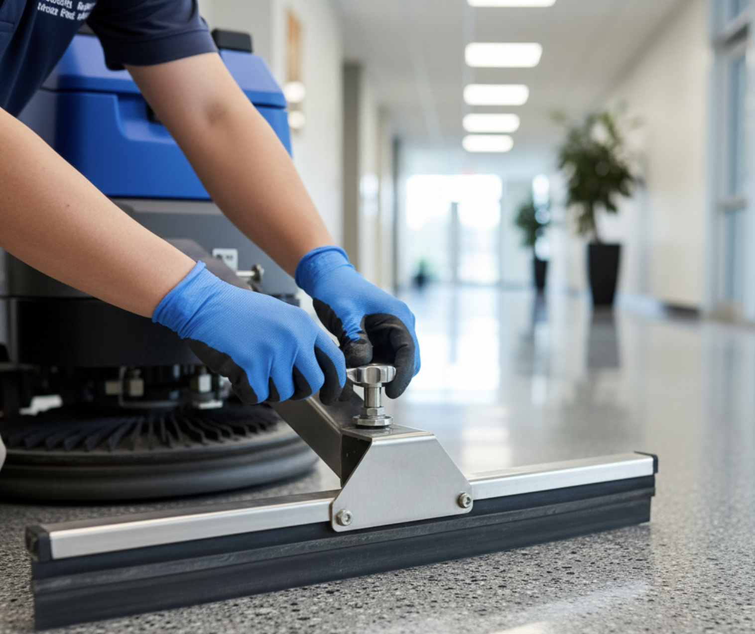 How to Adjust a Floor Scrubber Squeegee - Performance Systems