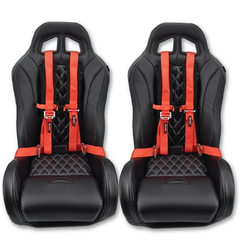 Arctic Cat Wildcat Carbon Edition Daytona Seats with Harnesses by Aces ...