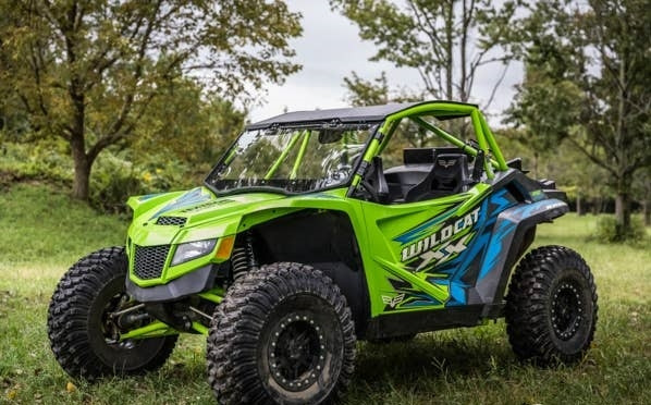 Arctic-Cat Wildcat XX Flip Windshield by SuperATV - FWS-T-XX