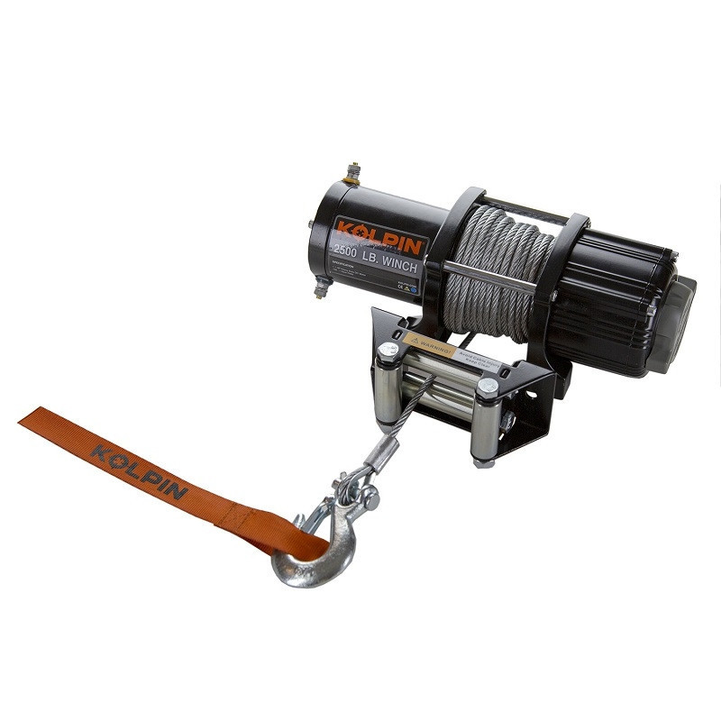 Arctic Cat Prowler / Wildcat 2500 lb Steel Cable Winch Kit by Kolpin ...