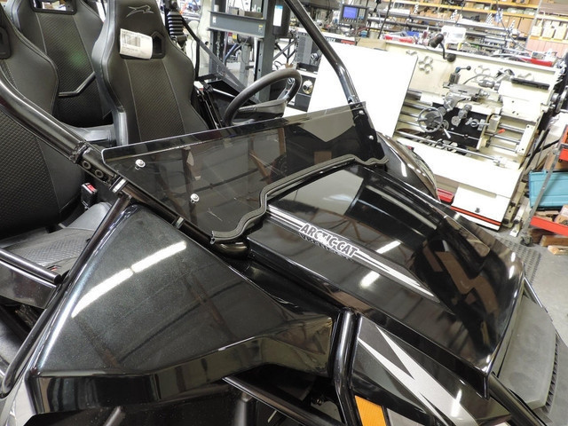 Arctic Cat Wildcat Tinted Acrylic Wind Deflector by UTV Inc - 3447