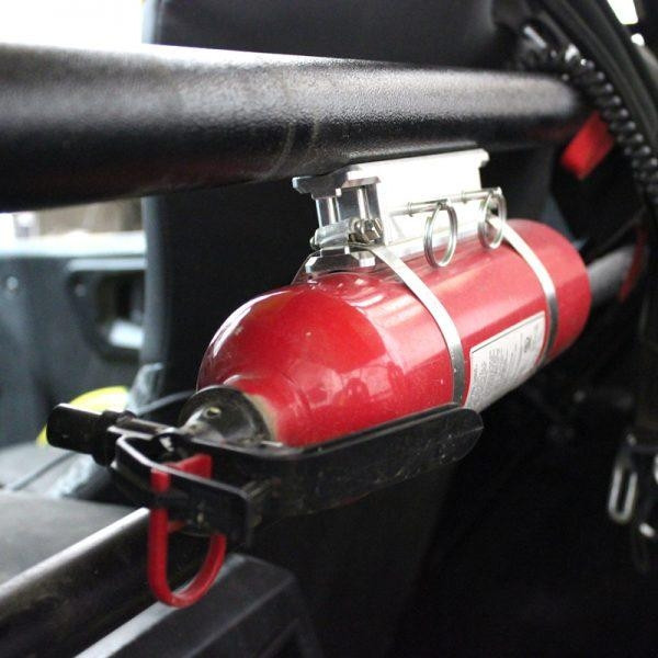 Arctic Cat Prowler/Wildcat Billet Fire Extinguisher Roll Cage Mount by ...