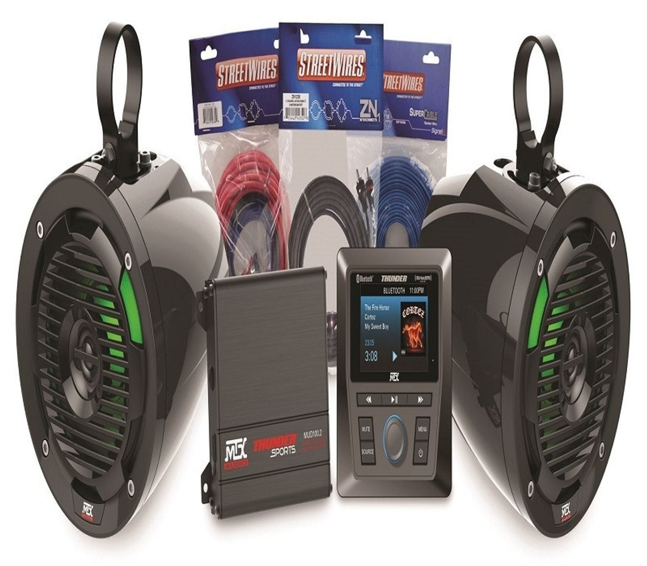 Arctic Cat Prowler Wildcat Amplifier And Roll Cage Speaker With