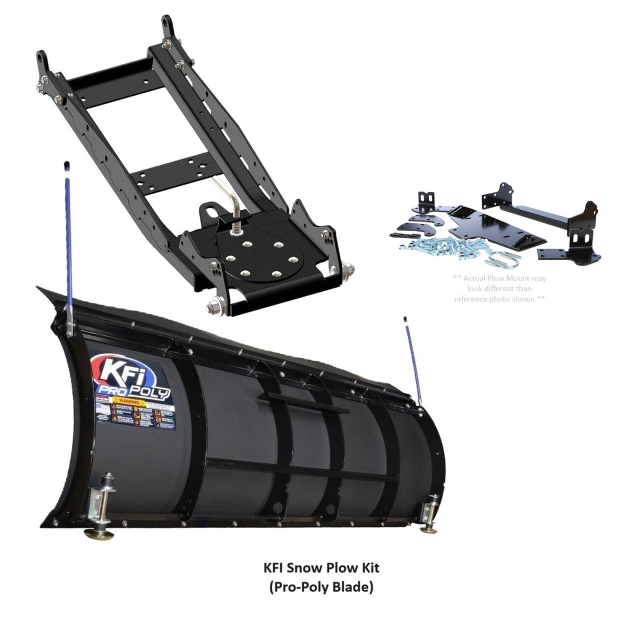 Arctic Cat Wildcat 1000 Heavy Duty Snow Plow Kit By Kfi Kfi Snwplw