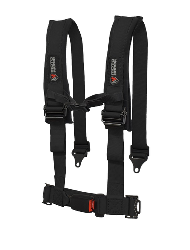 Arctic Cat Prowler / Wildcat Black Four Point Harnesses with OEM style ...