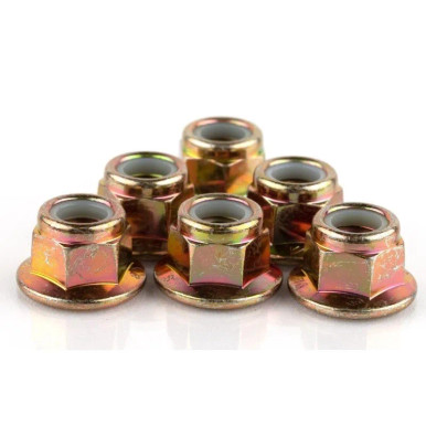 Arctic Cat Prowler / Wildcat Nylon Flange Nut (Set of 6) by Quad Logic ...