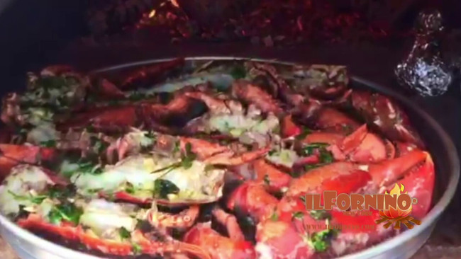 How to bake Lobster Surf & Turf in Pizza Oven | ilFornino