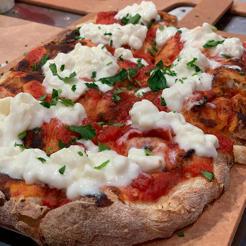 Roman Pizza Al Metro & Ricotta Cheese Pizza Making Class - ilFornino ...