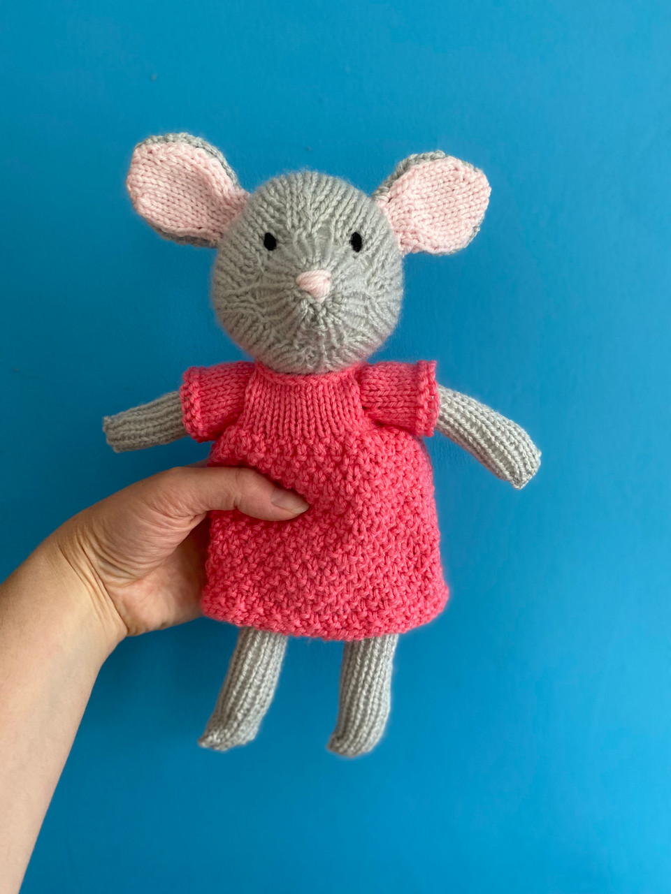 Summer Mice Toy Knitting Pattern