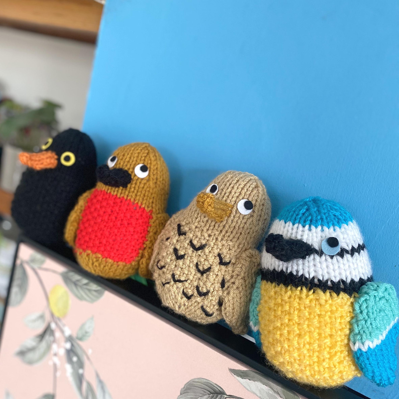 British Garden Birds Knitting Pattern - Gift Horse Kits