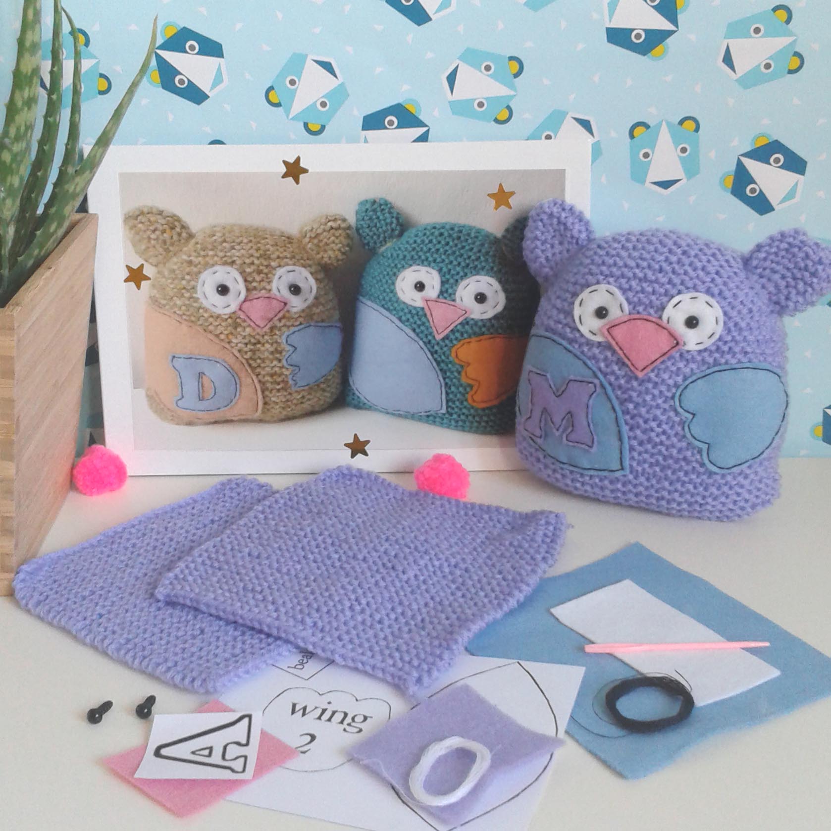 Little Hoot Sewing Kit - Gift Horse Kits