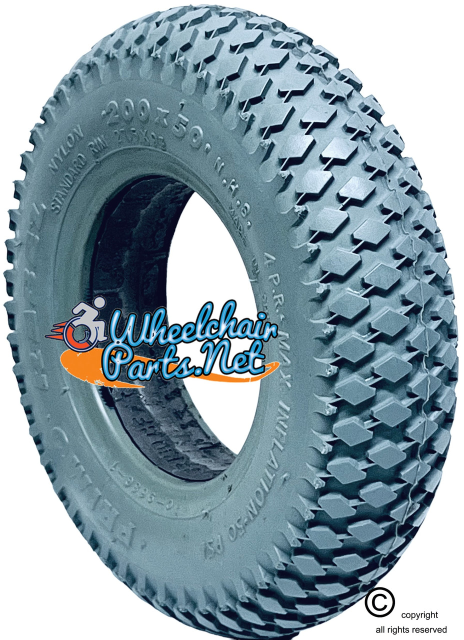 F021 8x2 200x50 Knobby Foam Fill Tire Wheelchairparts Net