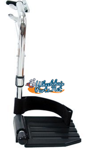 FR411PR- Top Latch Footrest w/ Push Button. Std pin spacing - 3 1/8 ...