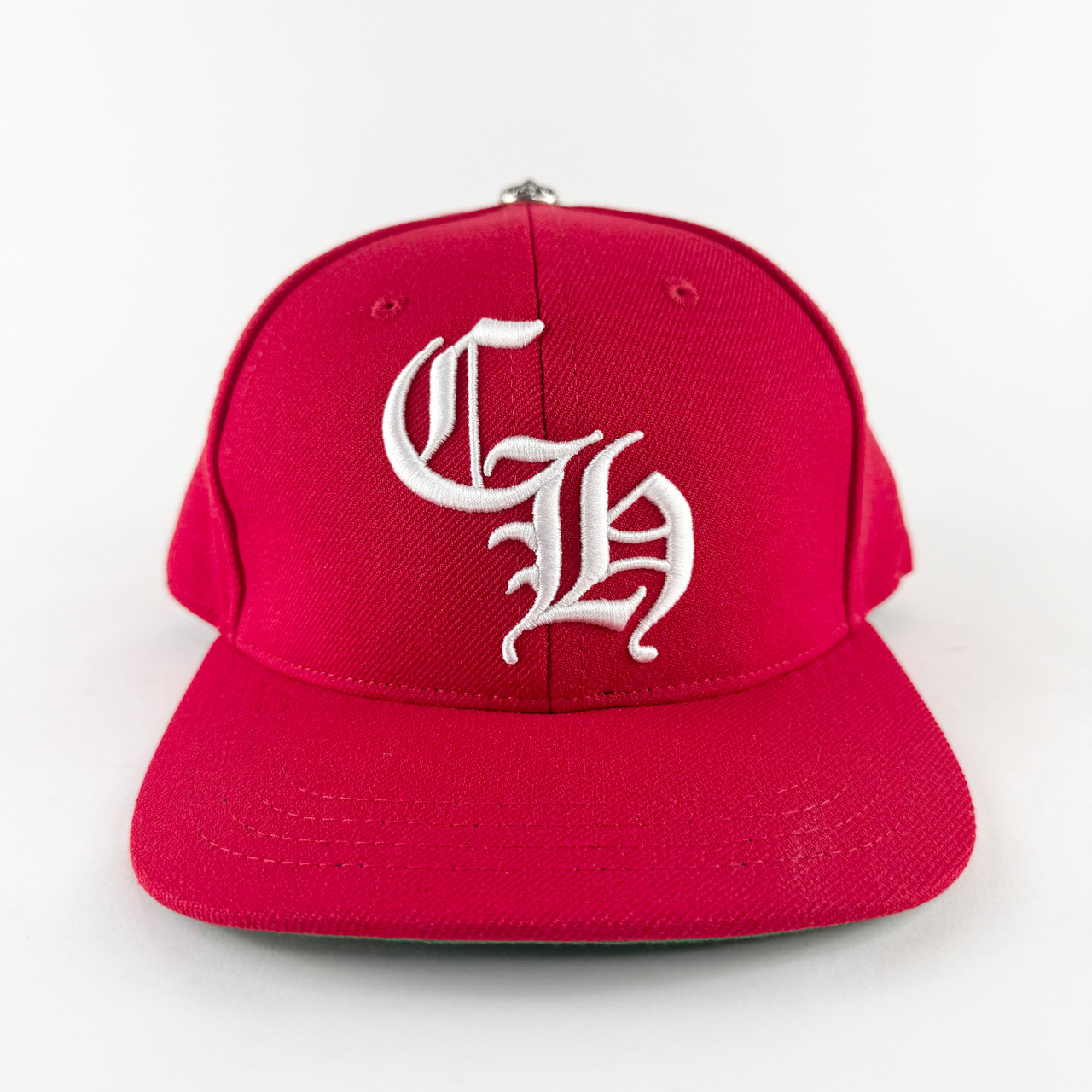 Chrome Hearts Essentials Baseball Wool Cap Red - Truest