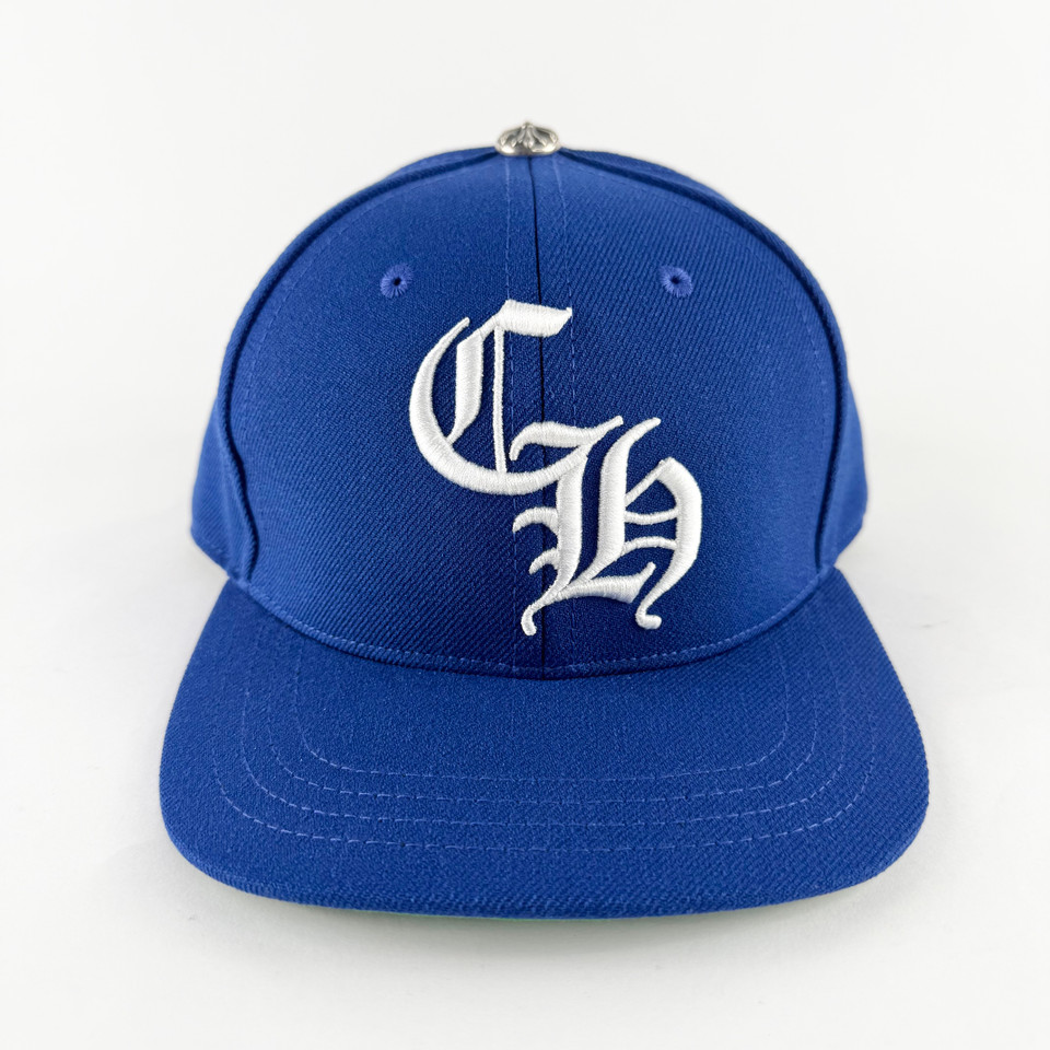 Chrome Hearts Essentials Baseball Wool Cap Blue - Truest