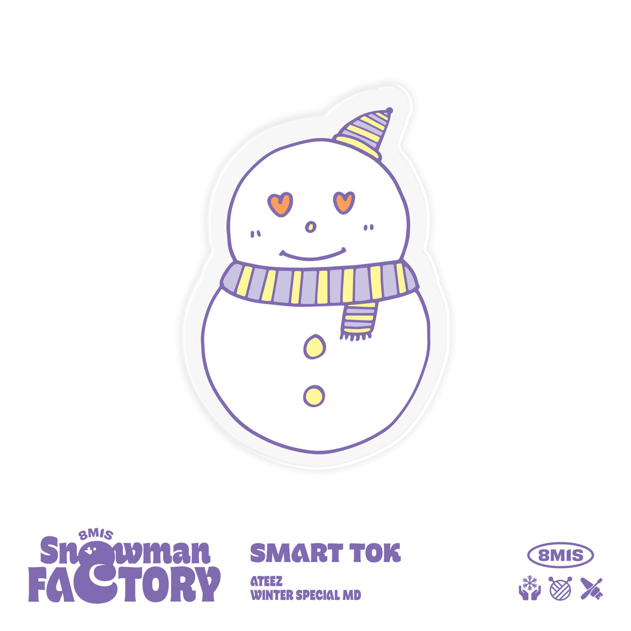 ATEEZ - [SNOWMAN FACTORY] Official MD SMART TOK (Jongho ver.) - interAsia