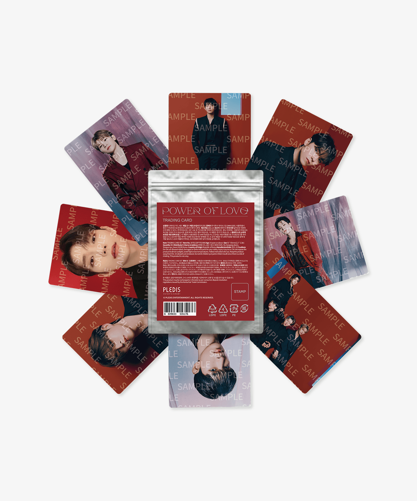 SEVENTEEN - Trading Card Set - interAsia