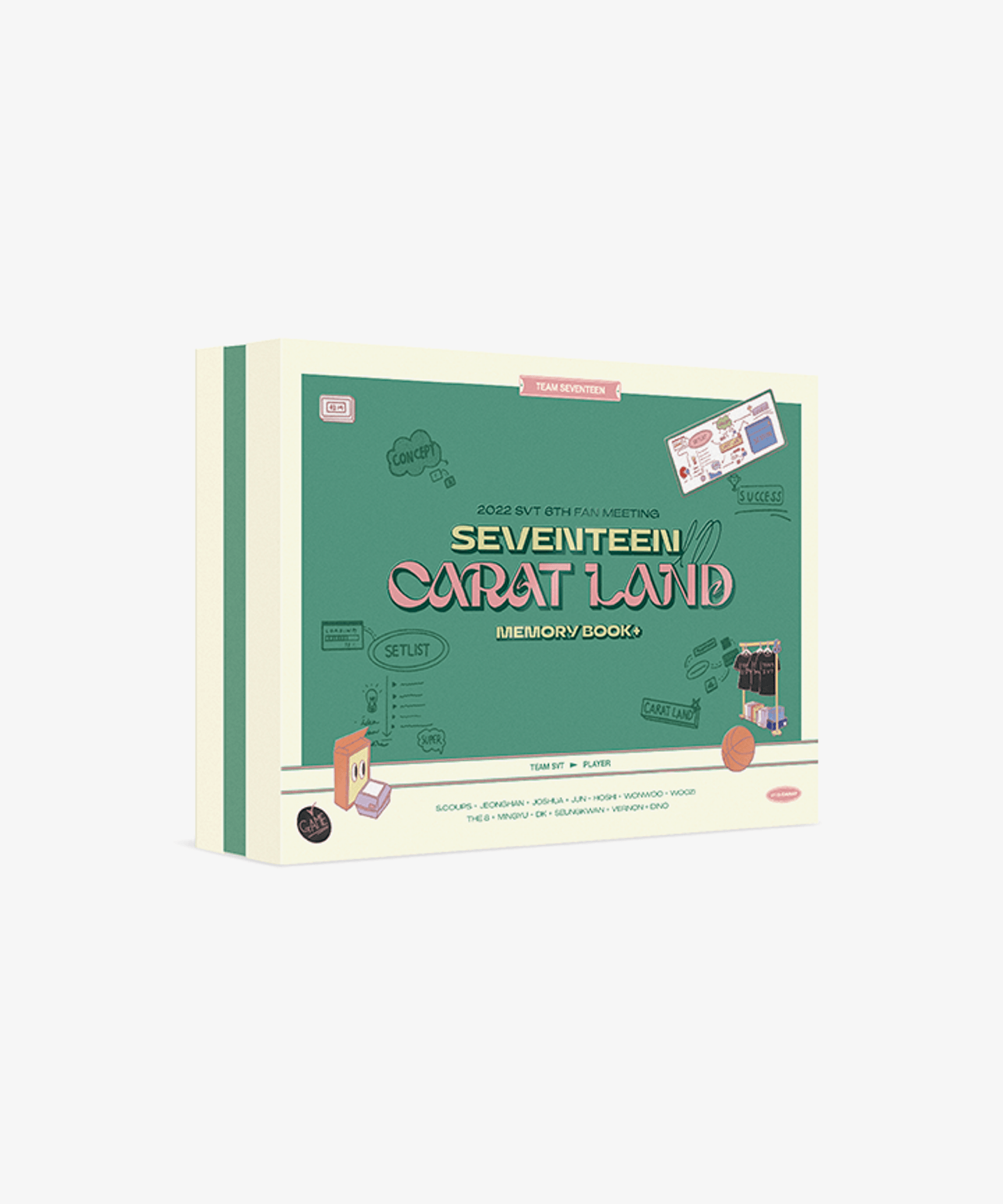 SEVENTEEN - 2020 Memory Book - interAsia